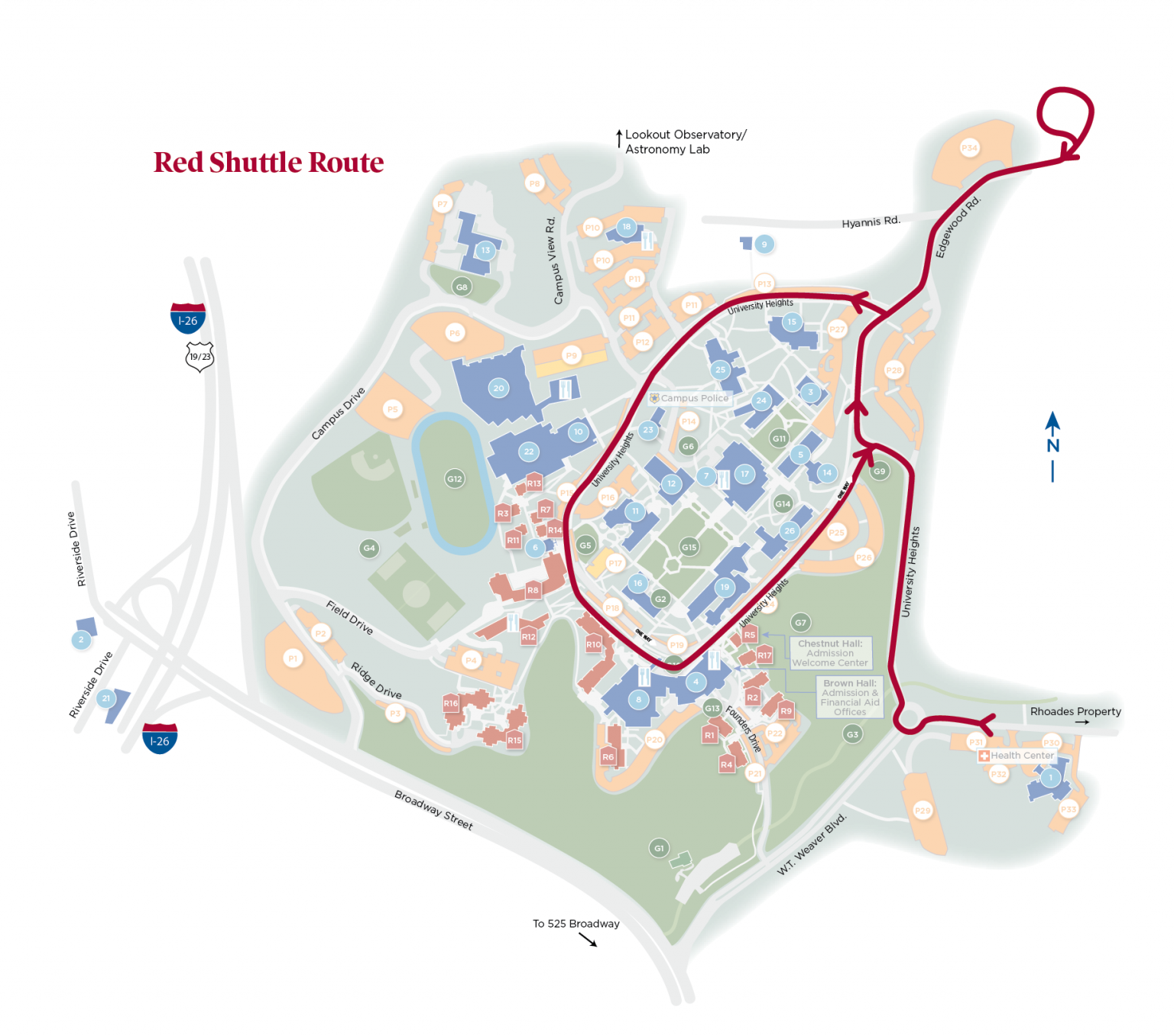 Shuttle Routes - Transportation Services